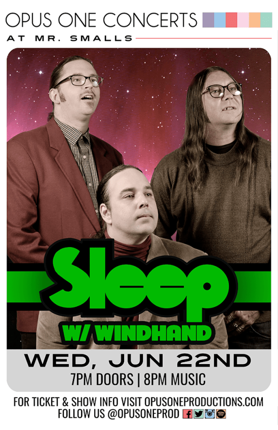 FREE SLEEP TICKETS FOR SOLD-OUT PITTSBURGH SHOW. THIS IS NOT A JOKE ...